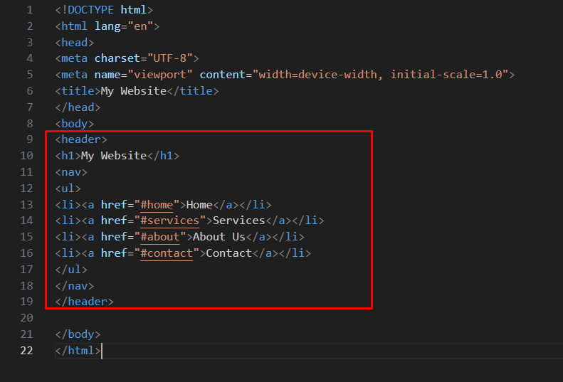 Create a Header in HTML: Structure & Examples
